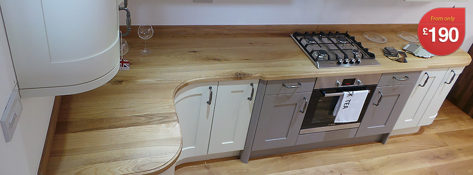 Solid Wood Kitchen Worktops Direct - Top Worktops